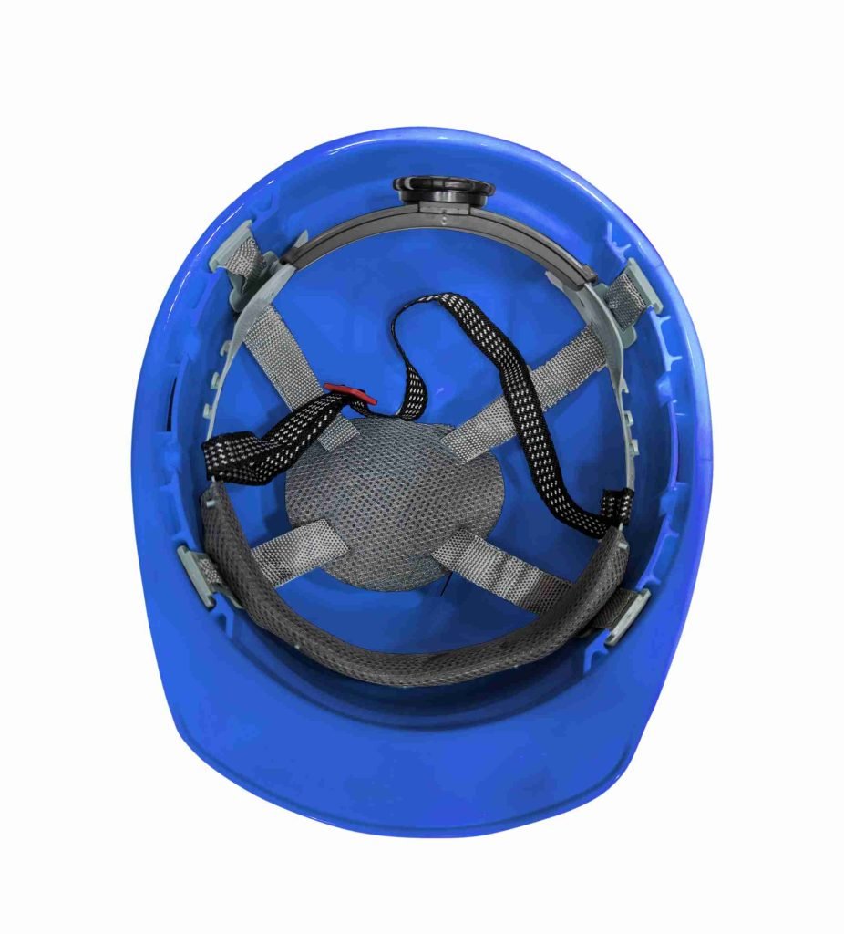 AAA SAFE SAFETY HELMET AAA/SH-53 - Helmet With Rachet & Ear Muff ...