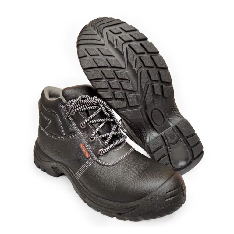 Safe Footguard Safety Shoes - High Ankle Shoes - S1P, Buffalo Leather ...