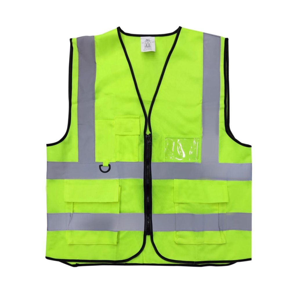 AAA SAFE SAFETY JACKET AAA/SJ-75 - High Visibility Reflective Tape With ...