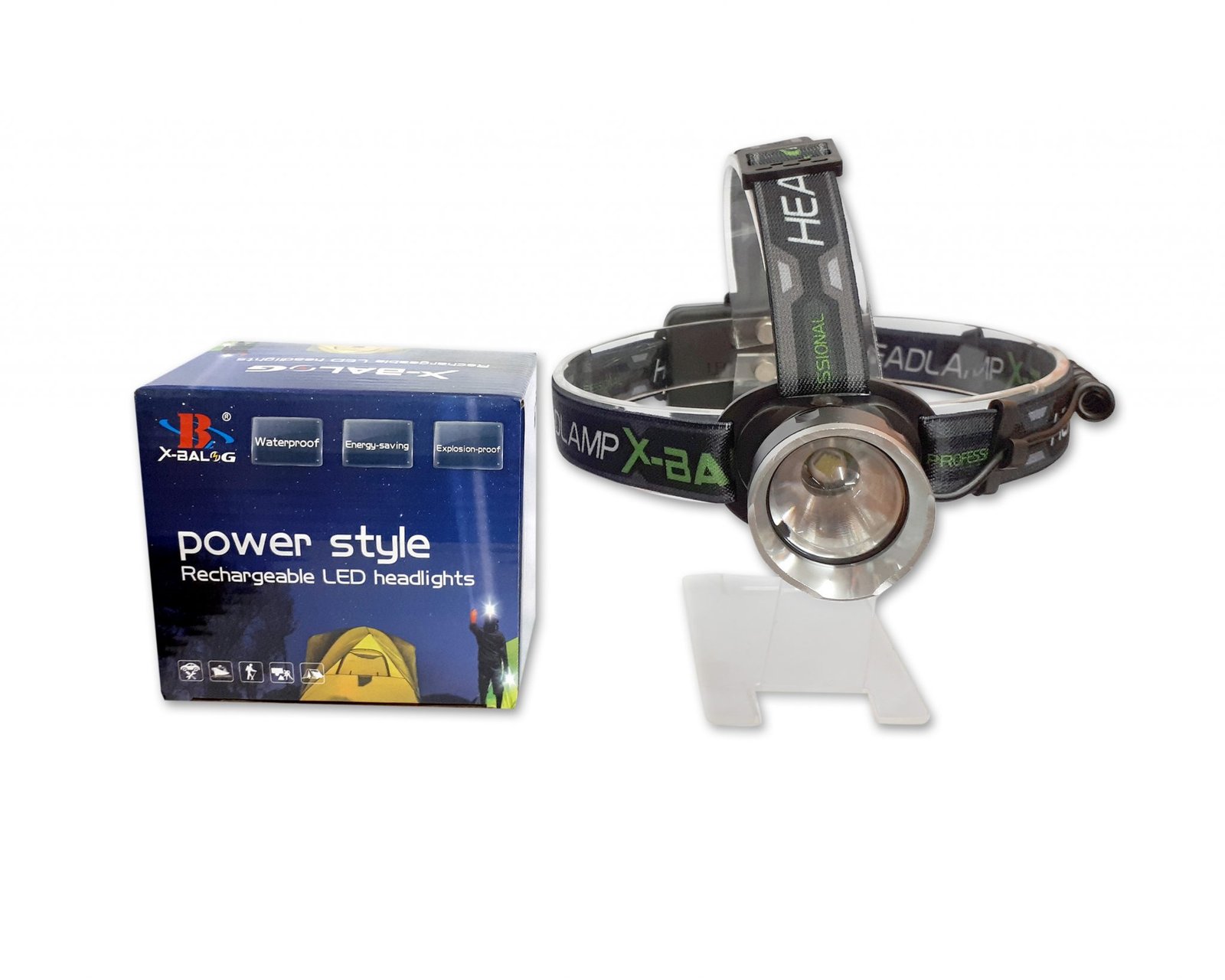 HEAD LAMP RECHARGEABLE DUO – High Intensity Economic Light, Super ...