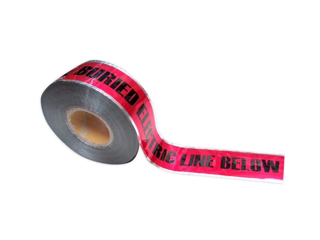 High-Visibility Electrical Line Caution Tape: Safety Alert For Buried ...