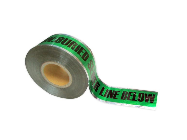 Heavy-Duty Sewer Line Caution Tape: High Visibility & Safety - AAA Safe