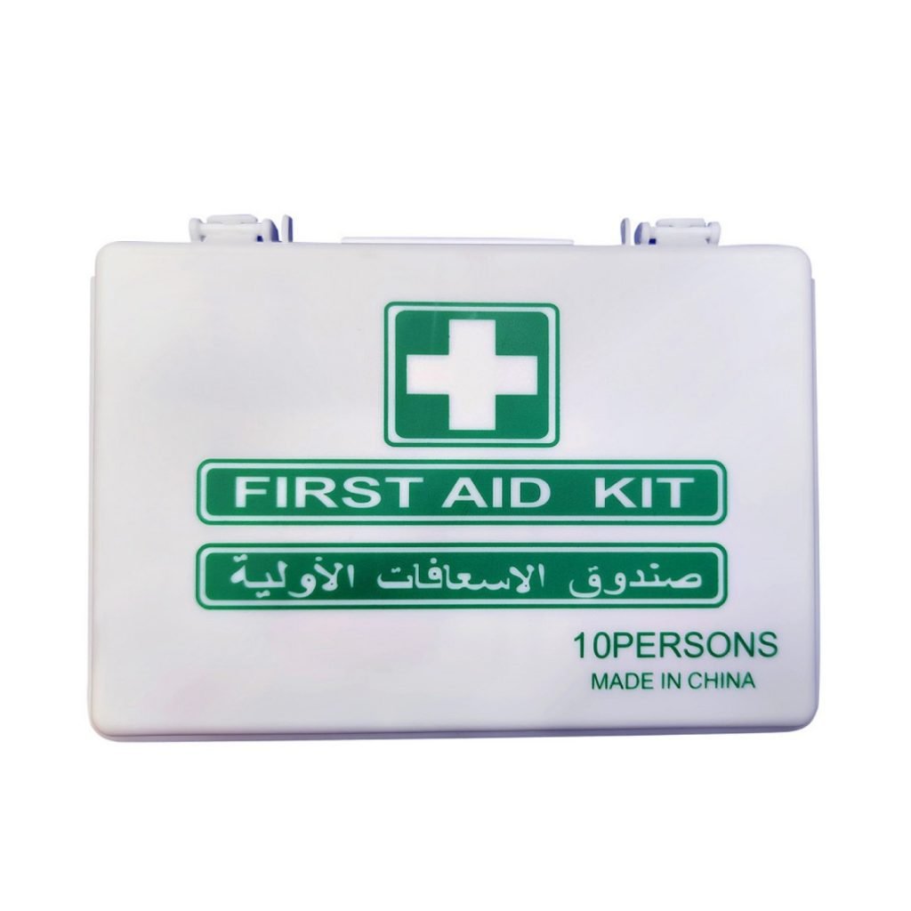 FIRST AID KIT 10 PERSON WHITE BOX - AAA Safe Dubai