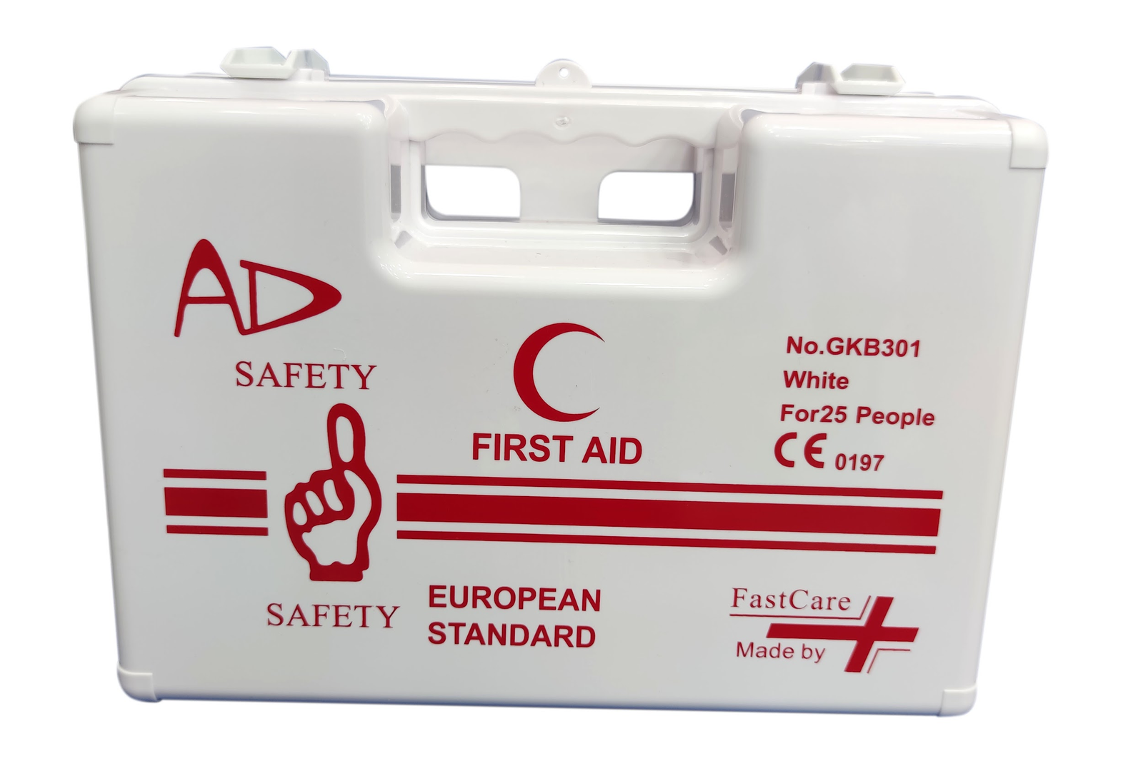FIRST AID KIT 25 PERSON WHITE BOX - Office First Aid Kit, Contains A ...