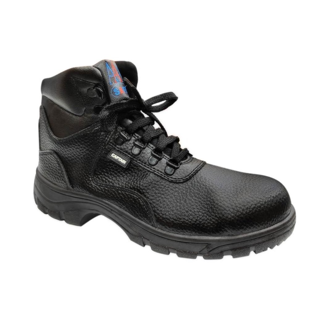 Captain Safety Shoes: Durable Leather, All-Day Comfort & Protection ...