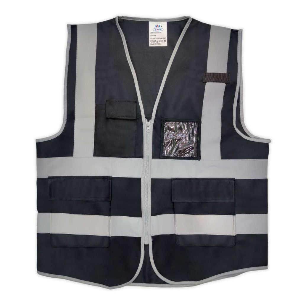 AAA SAFE SAFETY JACKET AAA/SJ-76 – High Visibility Reflective Tape With ...