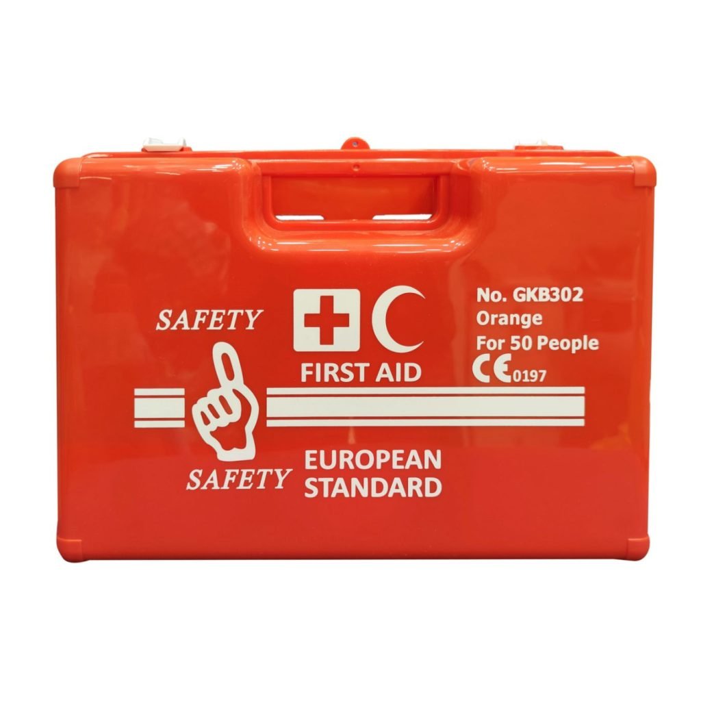 50 Person First Aid Kit Orange Box – First Aid Kit Dubai - AAA Safe Dubai
