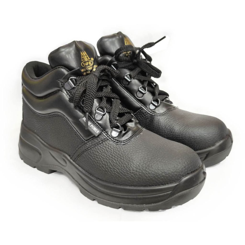 Horsepower High Safety Shoes: Maximum Protection & Ankle Support - AAA Safe