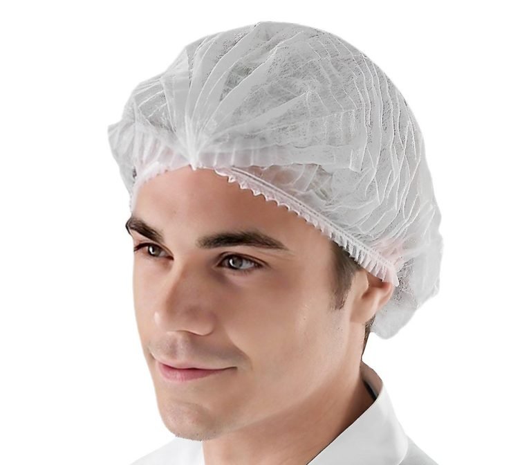 Disposable Head Cover - Non Woven Net, Disposable Dustproof Hair Net ...