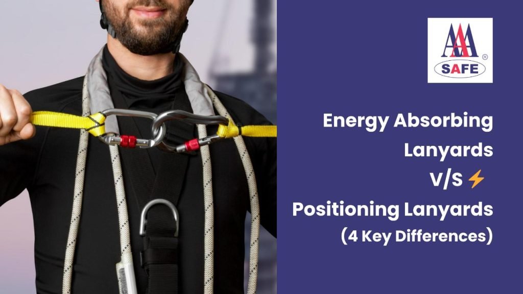 Energy Absorbing Lanyards Vs Positioning Lanyards: 4 Differences