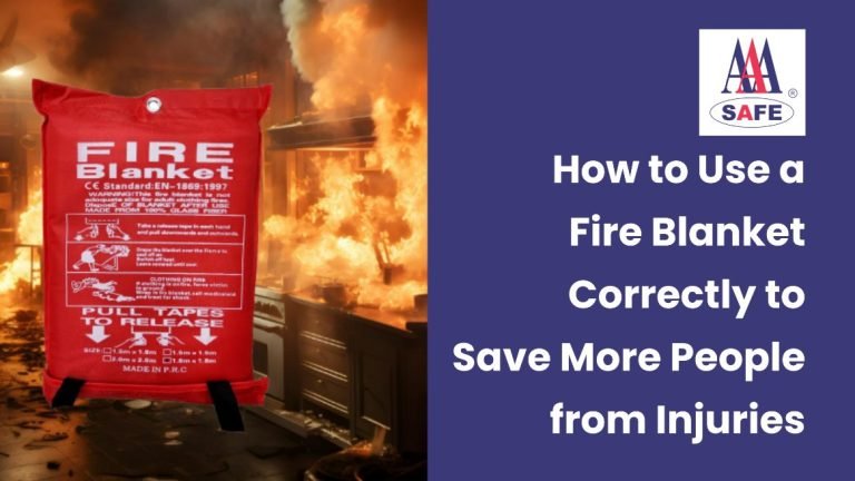 How To Use A Fire Blanket Correctly: Fire Safety And Injury Prevention